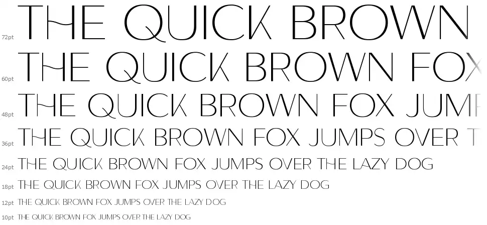 Lunates Schriftart zum kostenlosen Download