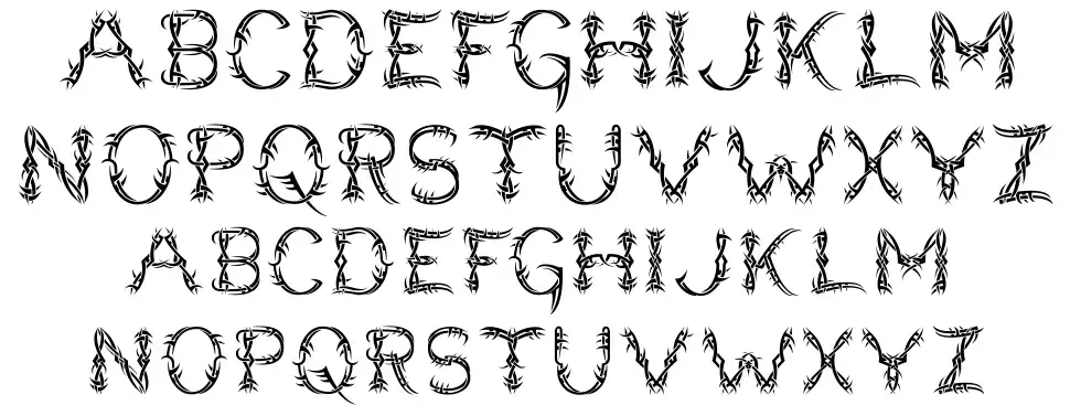 Lupus Blight font by GemFonts | FontRiver