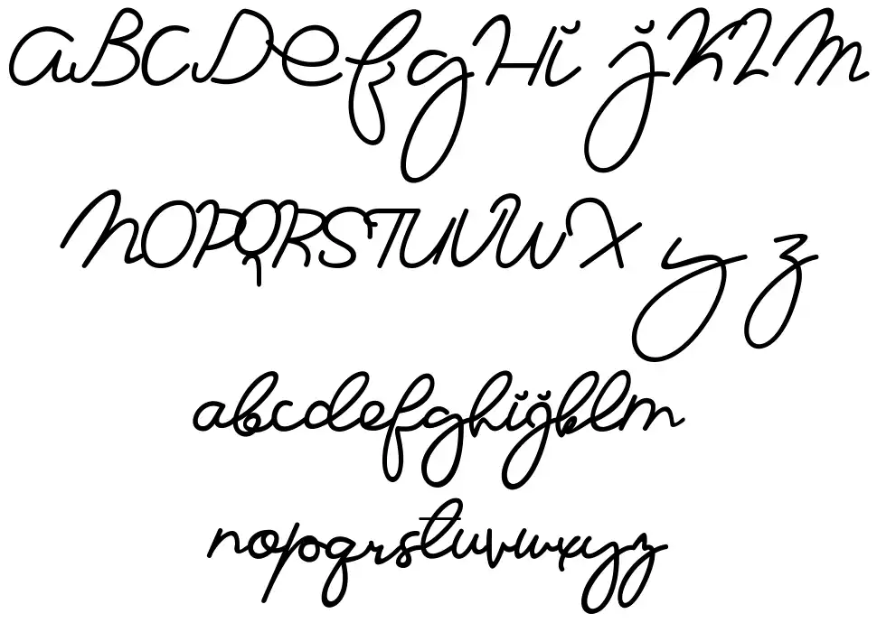 Ma Fille font by Alde Saputro | FontRiver