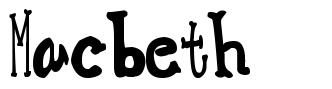 Macbeth font by Edwing Rivera | FontRiver
