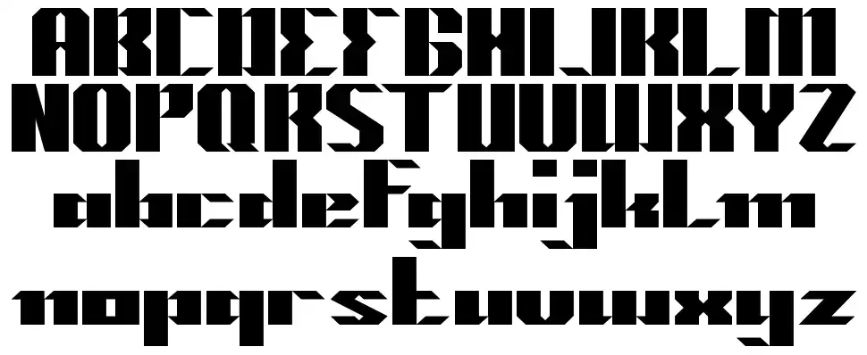 Machine Gun font by weknow | FontRiver