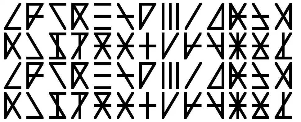 Madeon Runes font by TwoNineFive | FontRiver