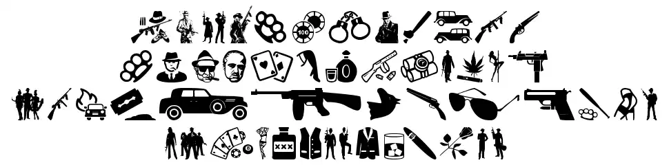 Mafia Mix font by Woodcutter | FontRiver