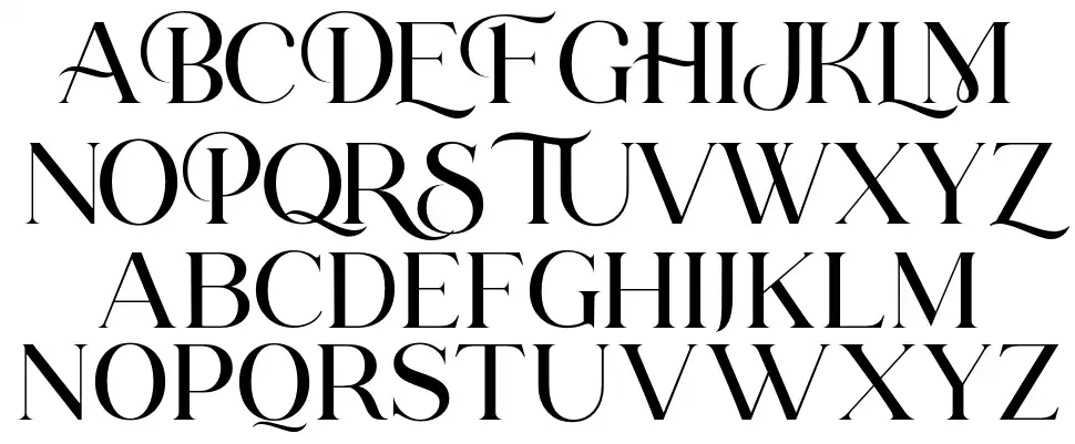 Magic Bright Serif font by Letterflow | FontRiver