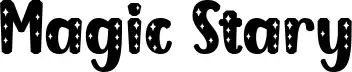 Magic Stary font by 7NTypes | FontRiver