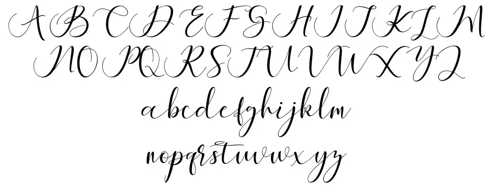 Maheria Script font by mightype | FontRiver