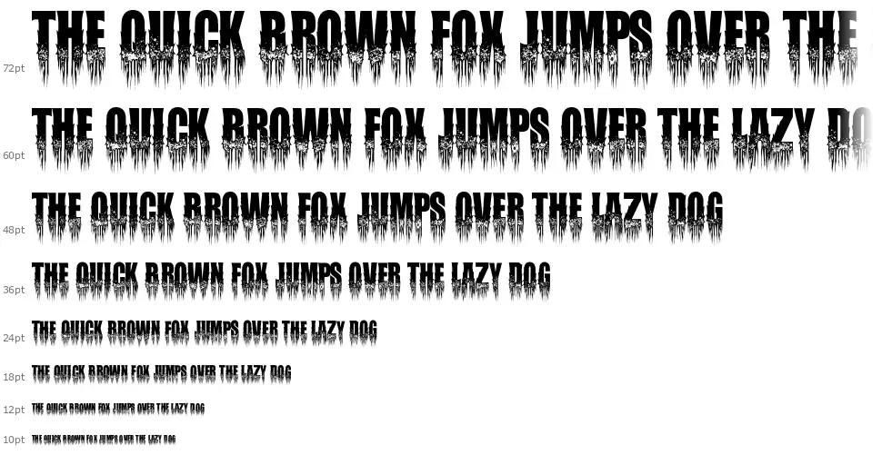 Malignant font by Font Monger | FontRiver