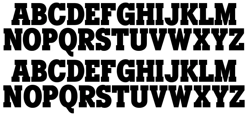 Manhandle Slab font by HENRIavecunK | FontRiver