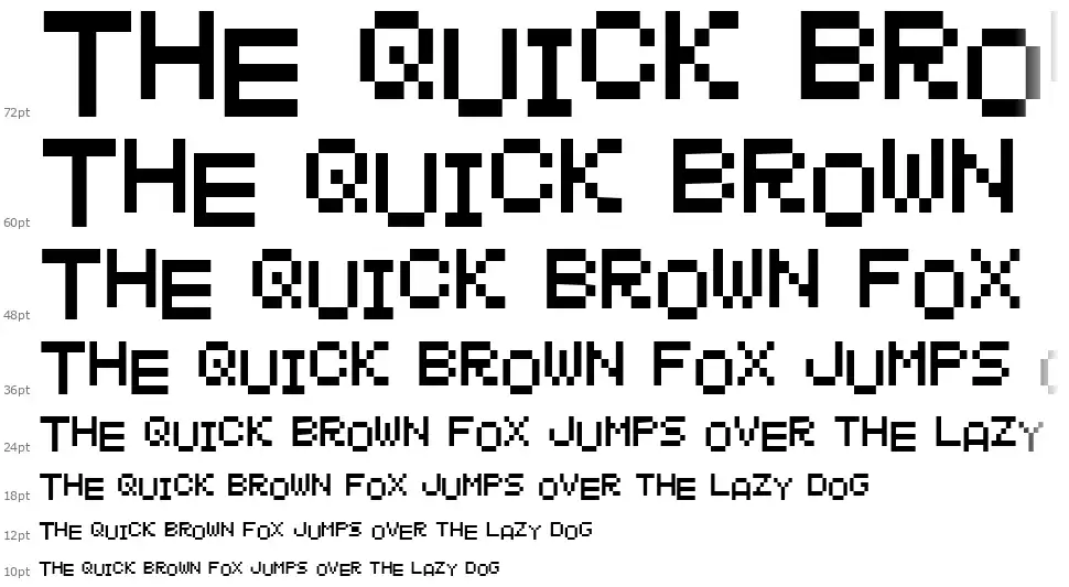 Manic Miner font by KiddieFonts | FontRiver