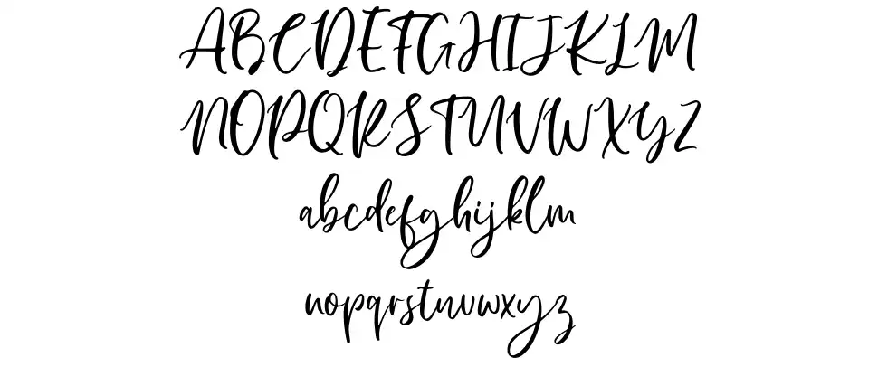 Manilla Script font by Emtheen Studio | FontRiver