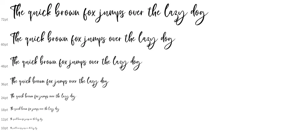 Manilla Script font by Emtheen Studio | FontRiver