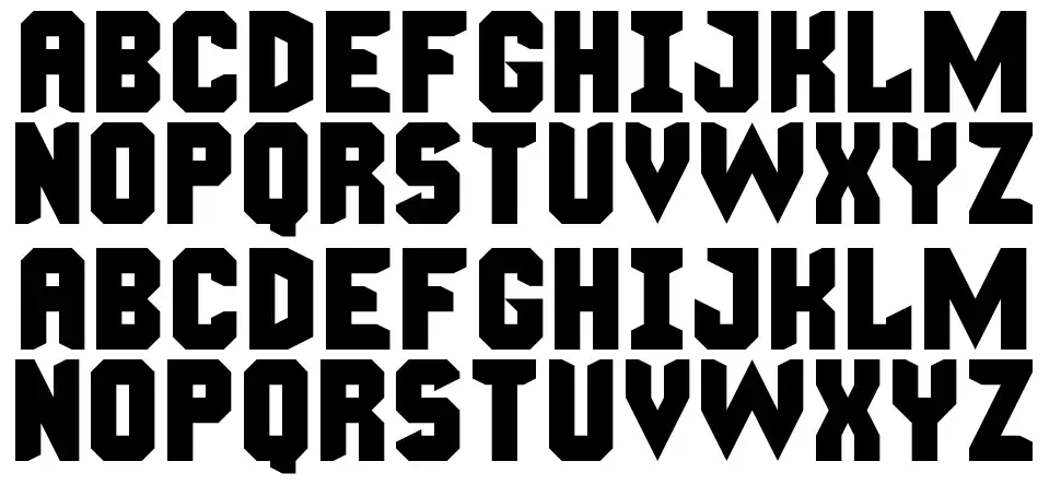 Manly Man font by Andrew McCluskey | FontRiver