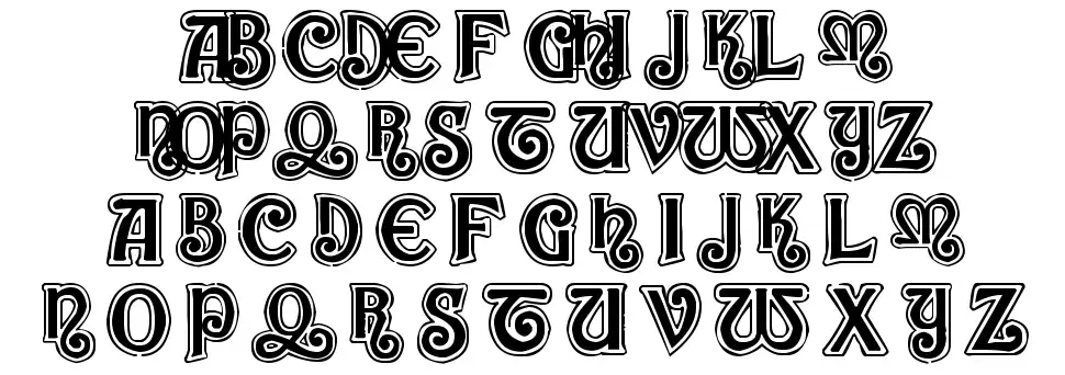 ManuScript Caps font by FritterDonut | FontRiver