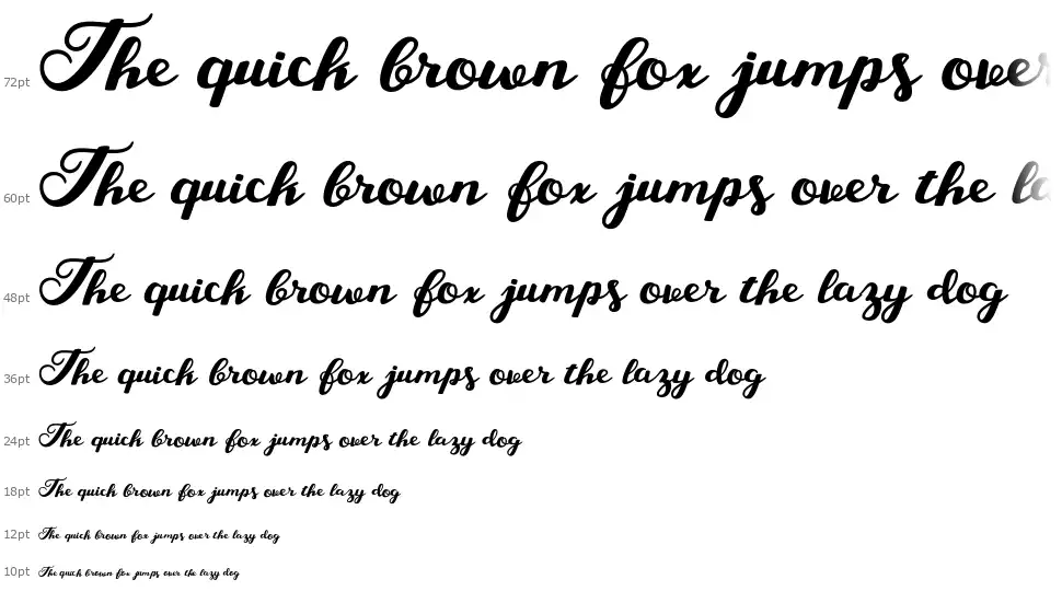 Marisa Script Schriftart zum kostenlosen Download