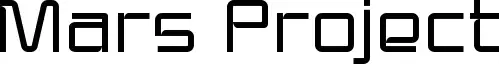 Mars Project font by Pinisiart | FontRiver