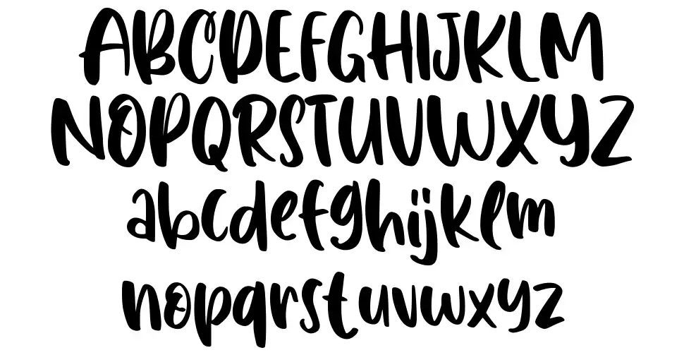 Marsha Carolline font by Creakokun Studio | FontRiver