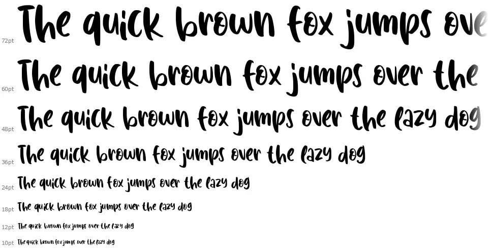 Marsha Carolline font by Creakokun Studio | FontRiver