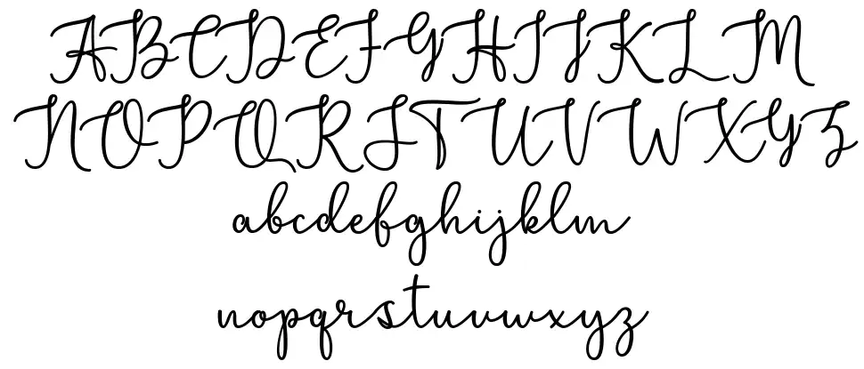 Marshella Script font by Cut Story | FontRiver