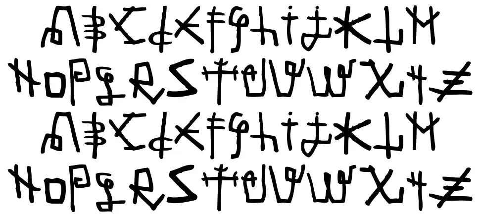 Martian Font font by Woodcutter | FontRiver