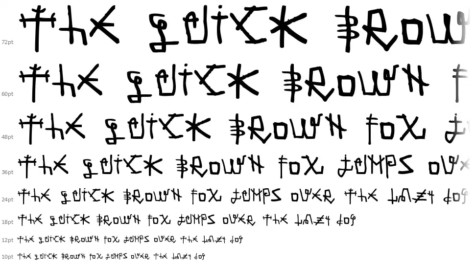 Martian Font font by Woodcutter | FontRiver