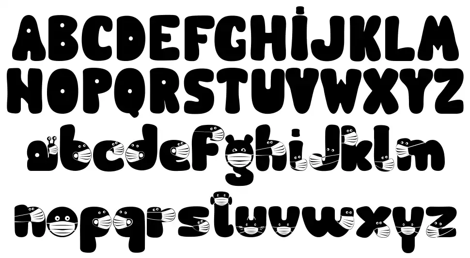 Mask to School font by Jaime Rangel Castro | FontRiver