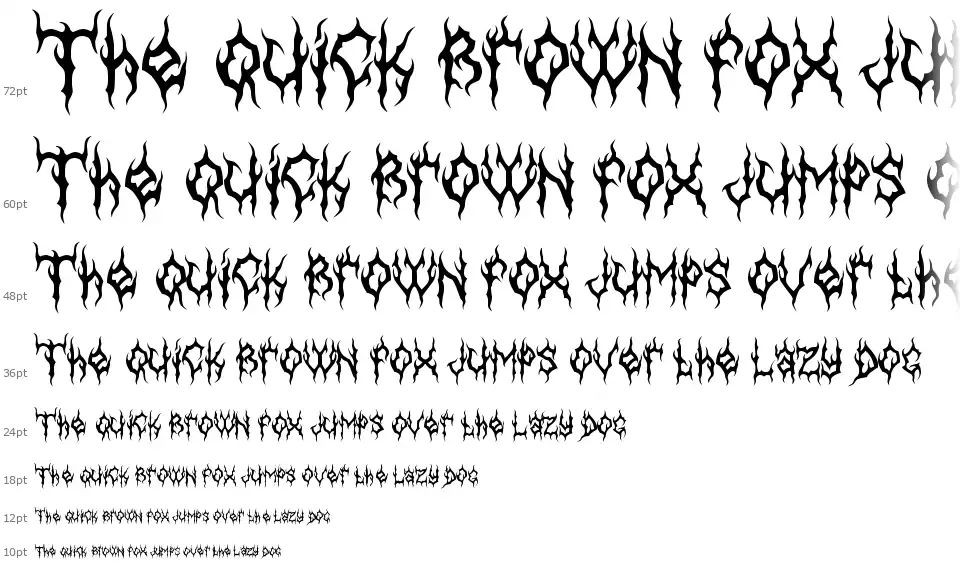 MB Gothic Dawn font by Irina ModBlackmoon | FontRiver