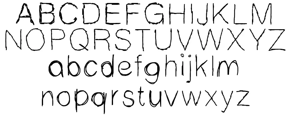 MB Scribbles font by Marcus Burnette | FontRiver