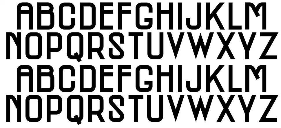 MCM font by Rachel San | FontRiver