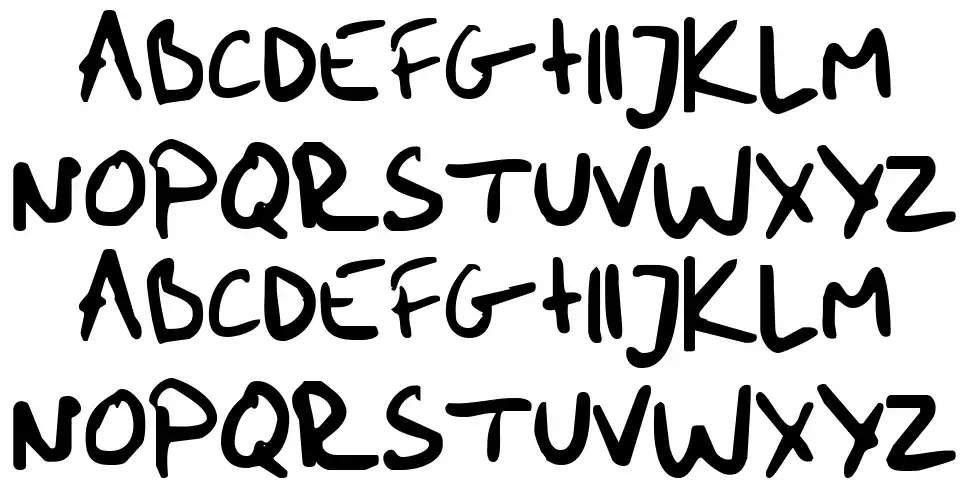 Me Handwritin Bold font by Niels Bonnevie | FontRiver
