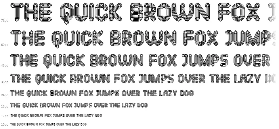 Mechanismo font by Vladimir Nikolic | FontRiver