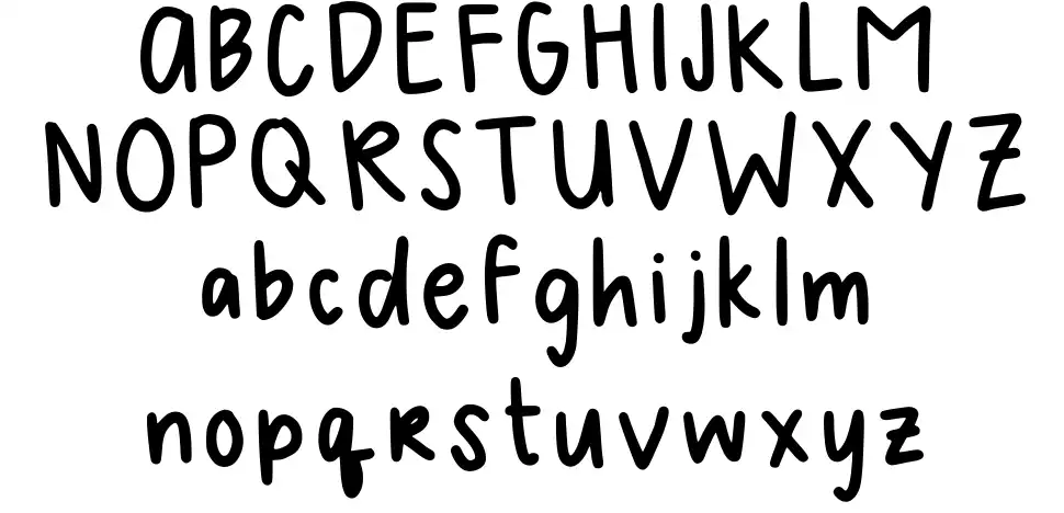 Mel Handwriting II font by Melissa M | FontRiver