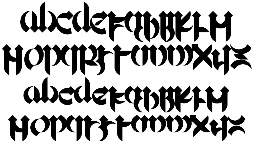 Mellogothic font by Juan Diego LÃ³pez Medina | FontRiver