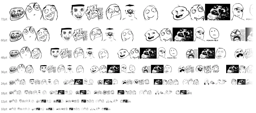 Memetica font by Rodolfo Santos | FontRiver