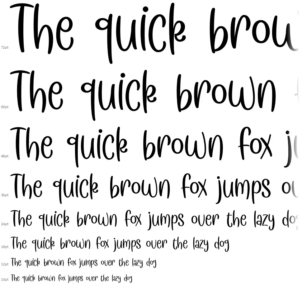 Meringue font by Toko Laris Djaja | FontRiver