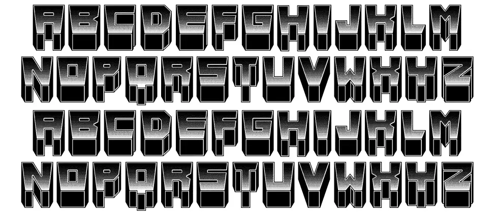 Metallic font by Vladimir Nikolic | FontRiver