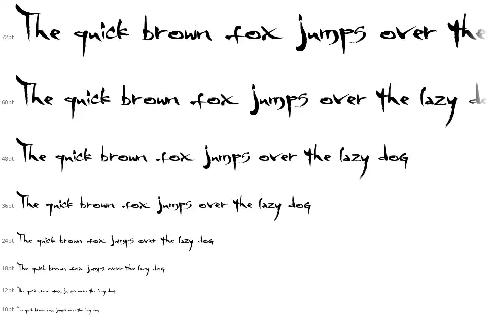 MGS 4 Brush font by David Hayter | FontRiver