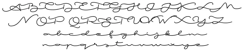 Scarica il Carattere Mi Amor disegnato da Runes & Fonts