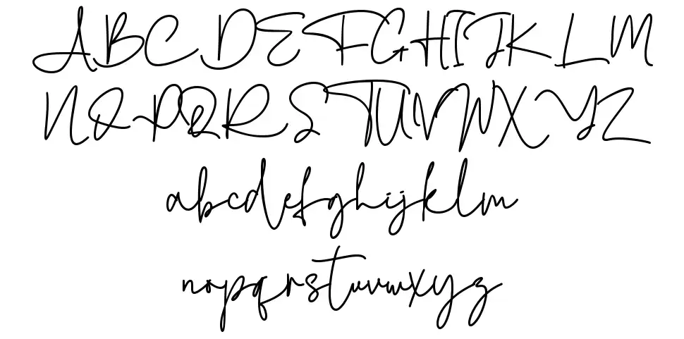 Michael Signature font by Stefani Letter | FontRiver