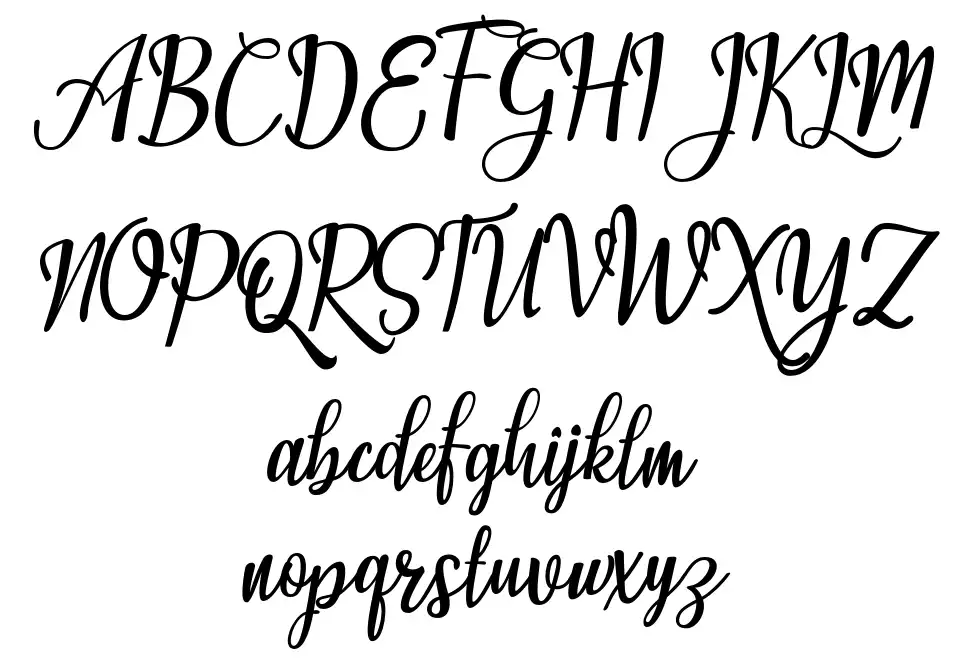 Michelle Stine Script font by Aqeela Studio | FontRiver