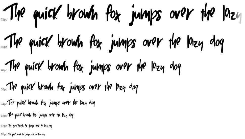 Mick's font by Leonard Posavec - LeoSupply.co | FontRiver