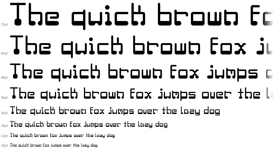 Microchip font by Harried Type | FontRiver