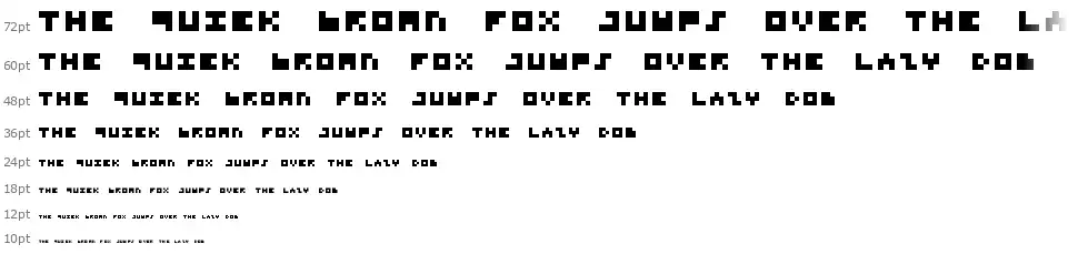 Microtype font by Axel Lymphos | FontRiver