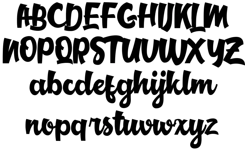 Middle Class Script font by Ari Fadli | FontRiver