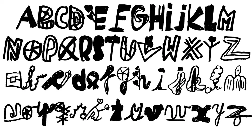 MIKA teuf font by paintblack | FontRiver