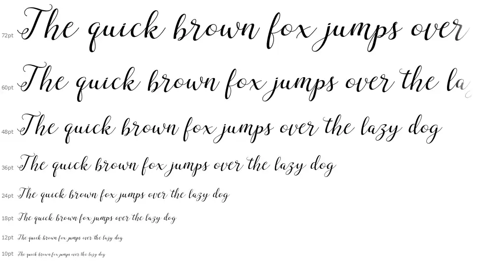 Milagros Script font by Rahma | FontRiver
