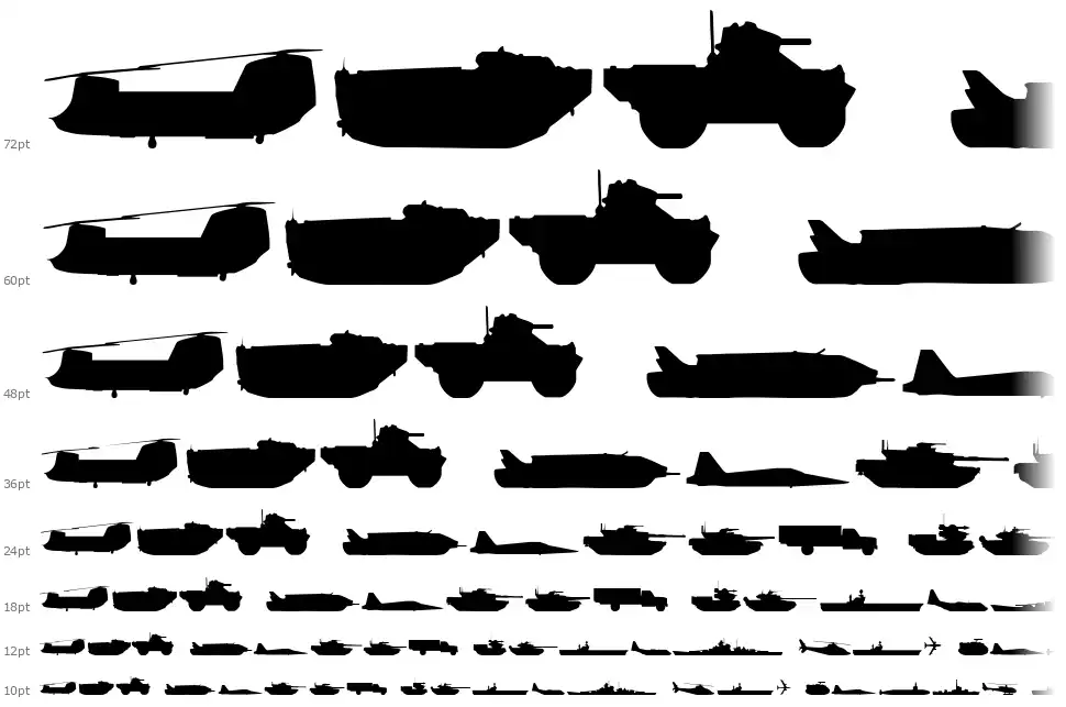 Military RPG font by Iconian Fonts | FontRiver