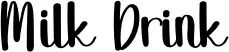 Milk Drink font by Inermedia STUDIO | FontRiver