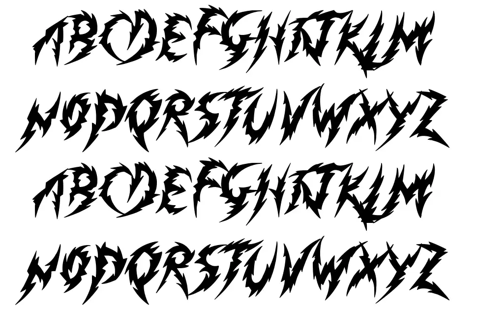 Minimum Loss font by Jonathan S. Harris | FontRiver