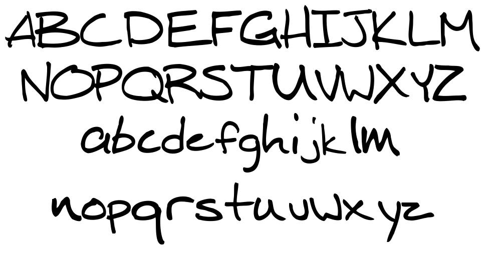 Mitch Hand font by Mitch | FontRiver