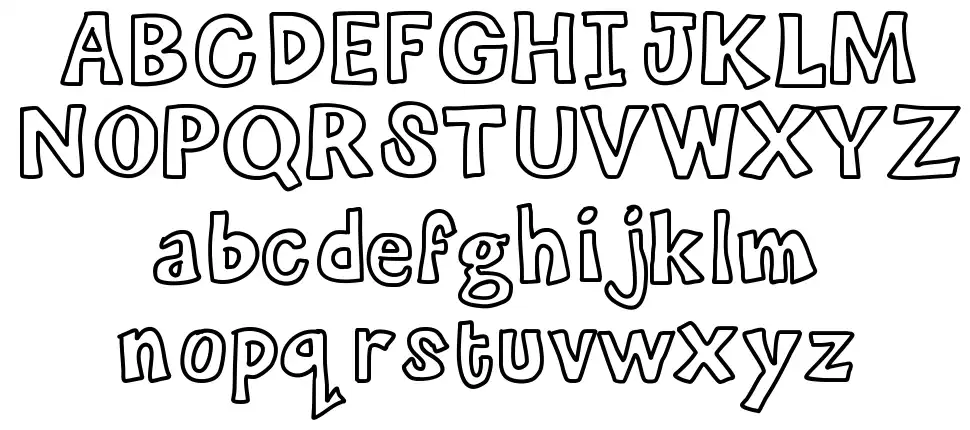 Mix Outline font by Mikko Sumulong | FontRiver